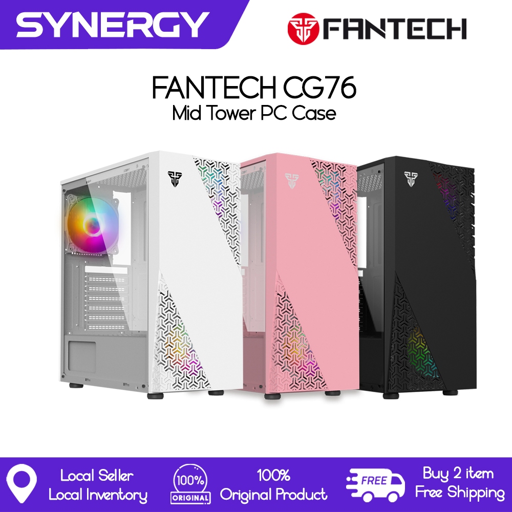 Fantech Desktop Case CG76 Mid Tower Desktop Case | Shopee Malaysia