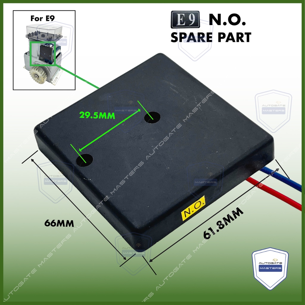 SPARE PART E9 L200 SLIDING AUTOGATE AC MOTOR ( SPRING / LIMIT SWITCH ...