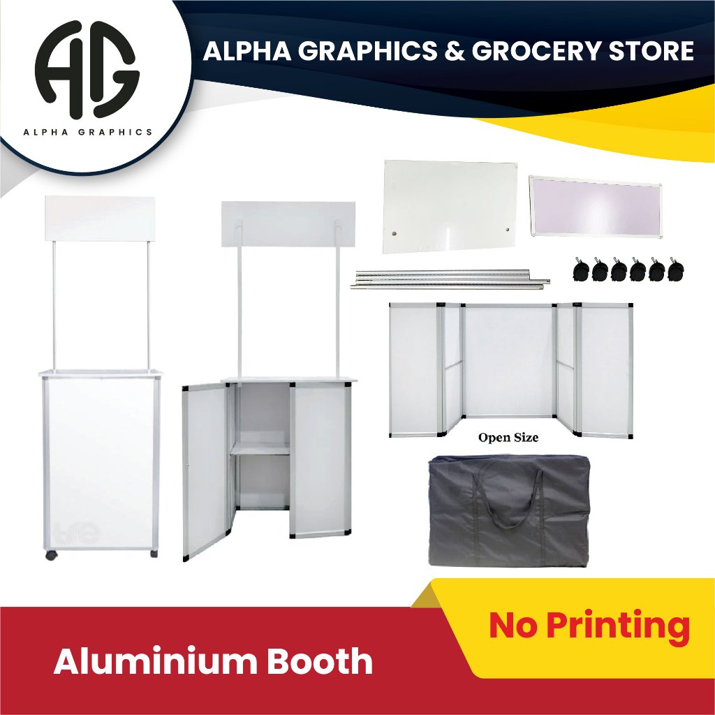 Aluminium Fortable Counter Sampling Booth/ Aluminium Counter Booth With ...