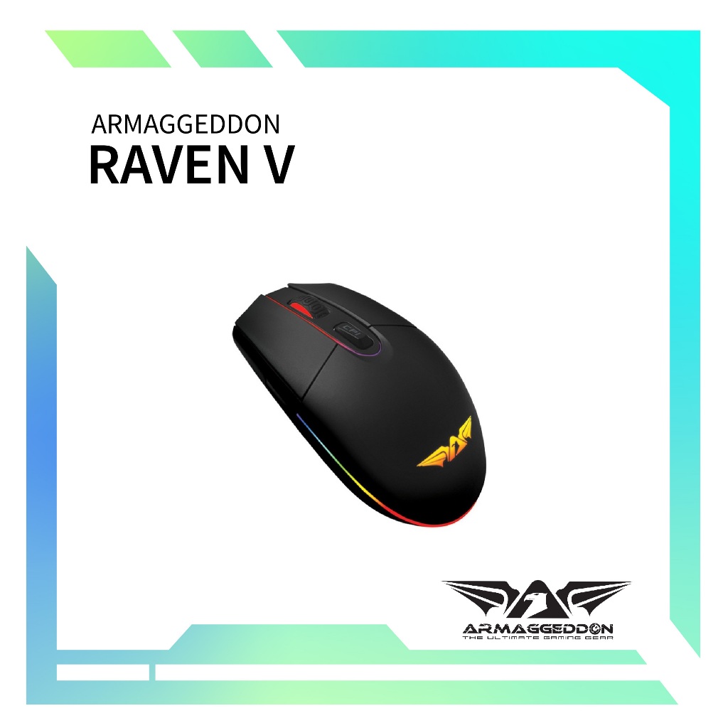 Armaggeddon Grumman Raven V USB RGB Gaming Mouse | Shopee Malaysia