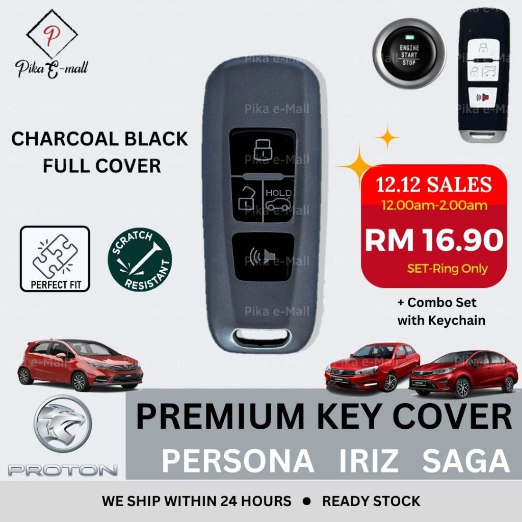 Proton Saga Premium S Iriz Persona Key Cover 2023 2022 Keyless Remote ...