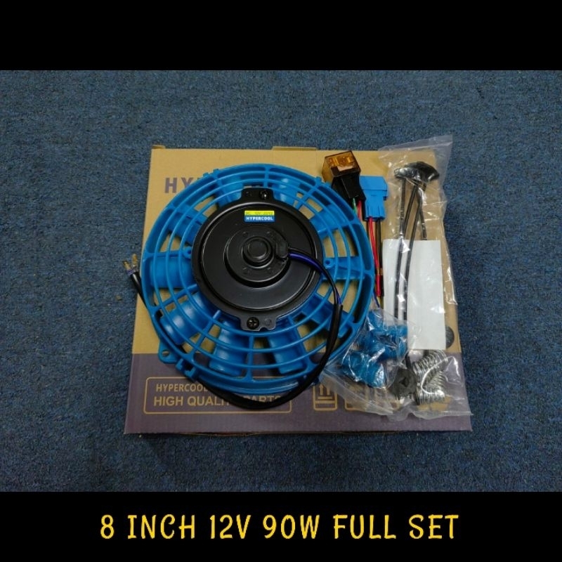 BRAND POKKA/HYPERCOOL 8"/10"/12"/14" UNIVERSAL SLIM FAN PUSH PULL ...