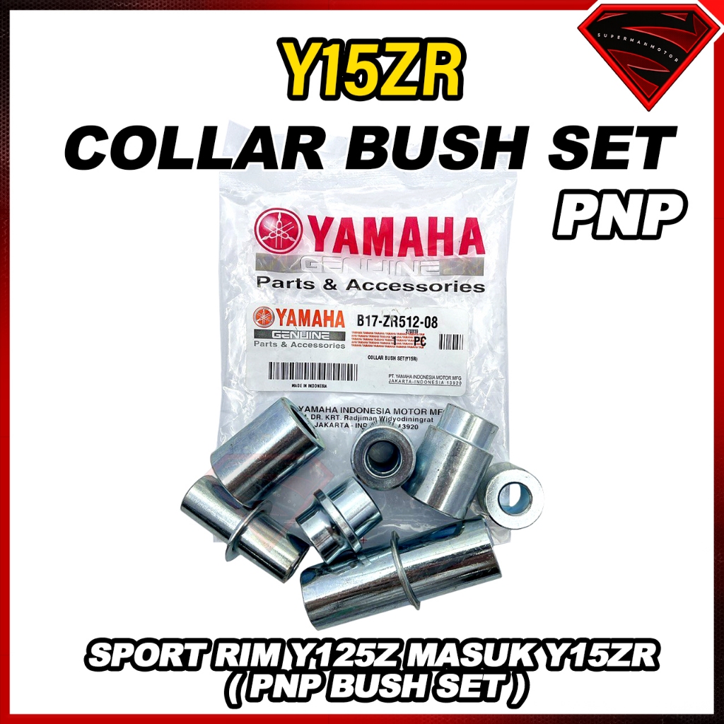Bush Set Y15 Y16 COMPLETE PNP SPORT RIM Y125 WHEEL COLLAR SET / BEARING ...