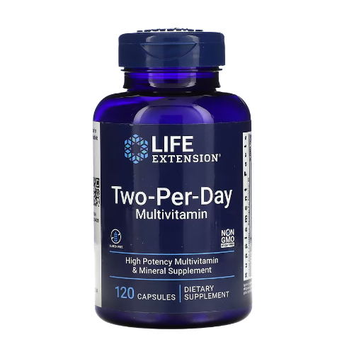 Life Extension, Two-Per-Day Multivitamin, 120 Capsules | Shopee Malaysia