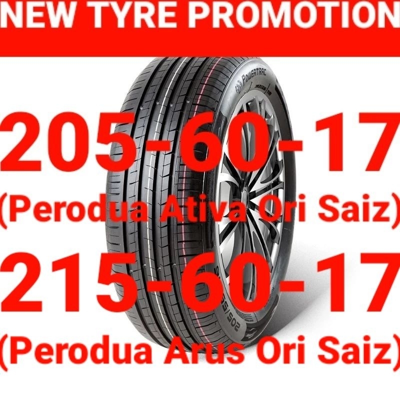New Tyre Promotion Ready Stock 😎 205-60-17 /215-60-17 | Shopee Malaysia