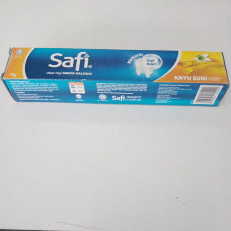 SAFI KAYU SUGI TOOTHPASTE | Shopee Malaysia