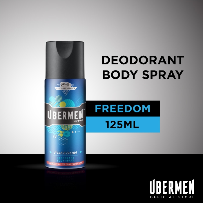 Ubermen Style Deodorant Body Spray 125ml (Freedom) | Shopee Malaysia