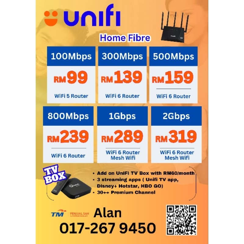 UniFi Home Fibre WiFi | Shopee Malaysia