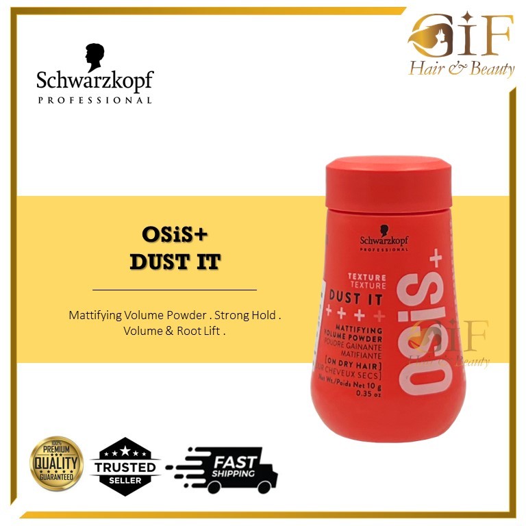 Schwarzkopf OSiS+ Texture Dust It Mattifying Volume Powder Strong Hold ...