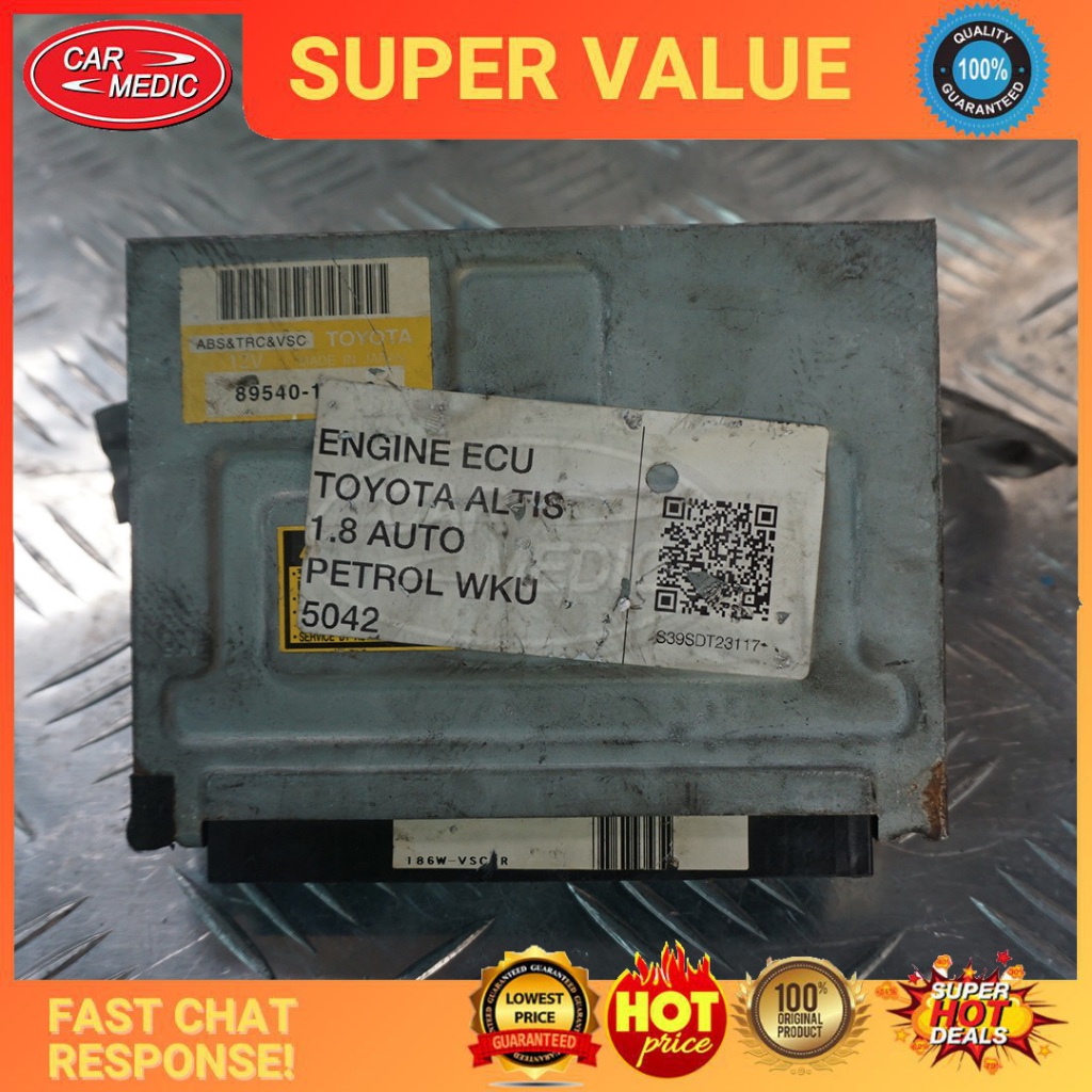 [89540-12570] Toyota Altis ABS ECU ABS Module (Used) | Shopee Malaysia