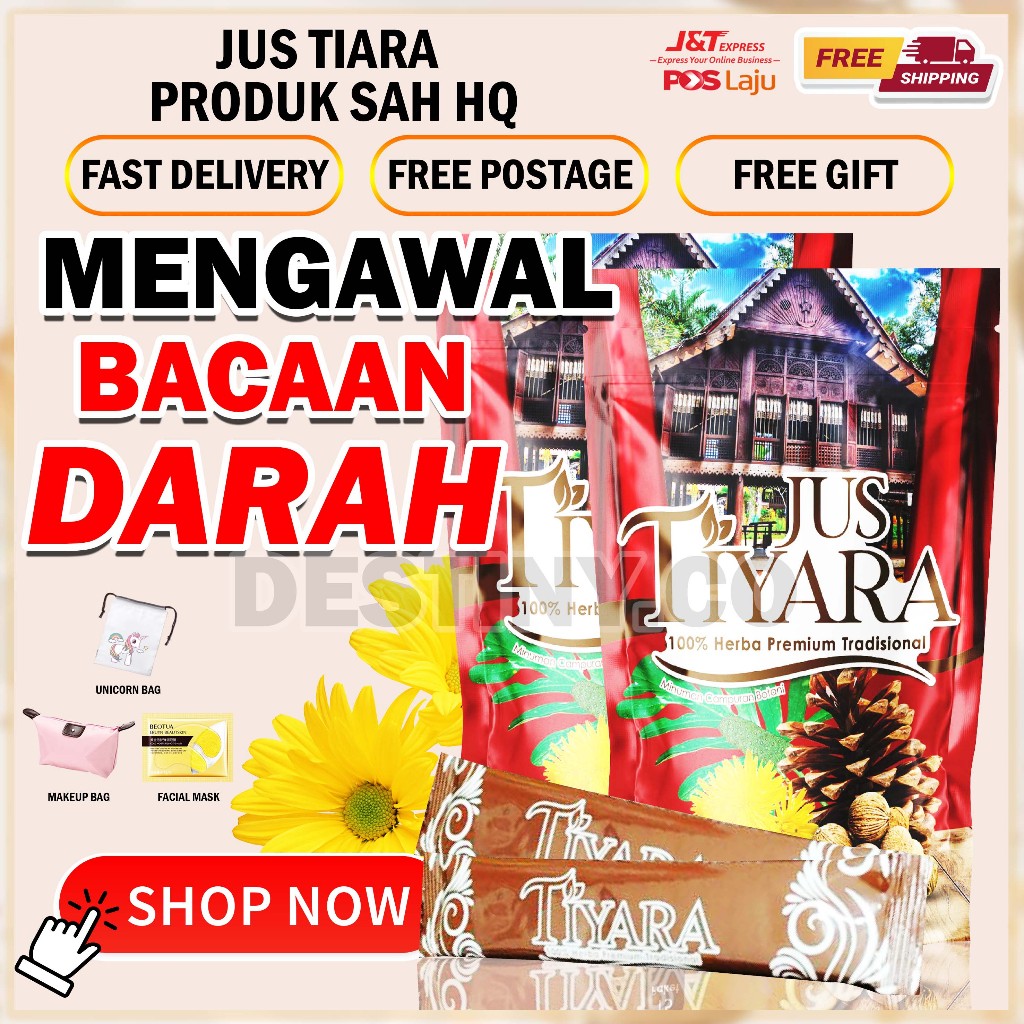 Jus Tiyara Penawar Buah Pinggang Bocor Bengkak Rosak Lemah Kecut Herba Tradisional FREE GIFT ...