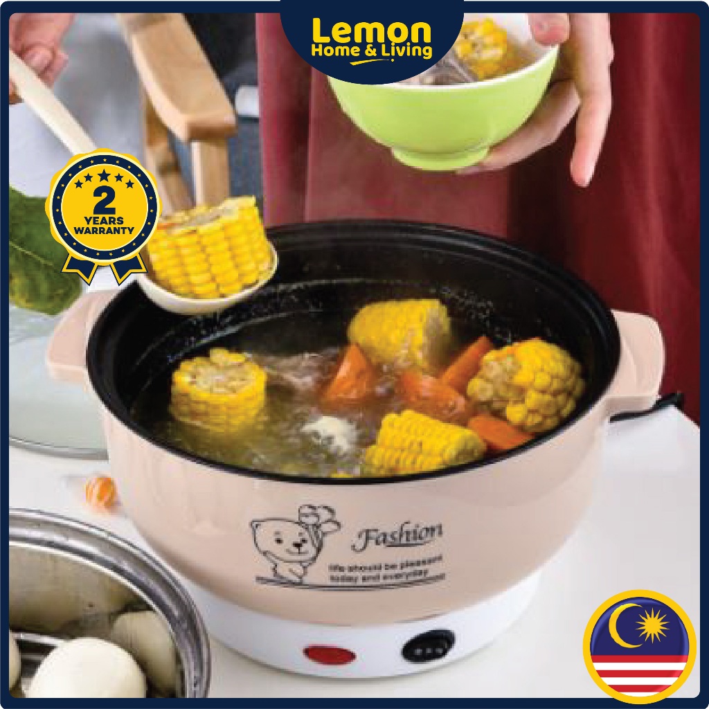 🍋 22/26cm 2.8L Large Multifunctional Non-Stick Electric Cooker ...