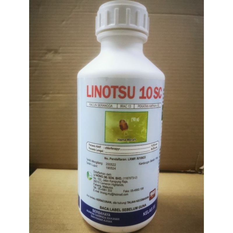 LINOTSU 10SC 1L (CHLORFENAPYR) | Shopee Malaysia