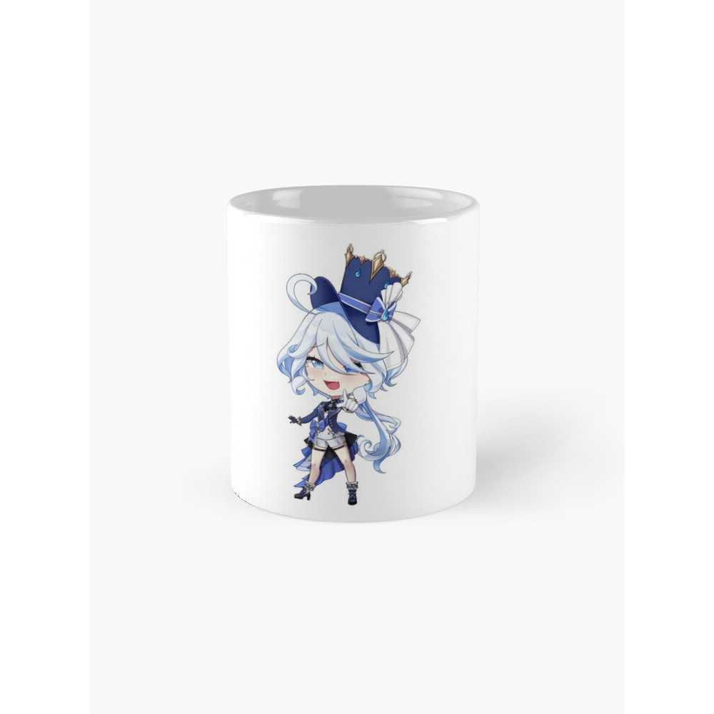 Furina Genshin Impact Hydro Archon Focalor Chibi Fanart Fontaine Cup ...