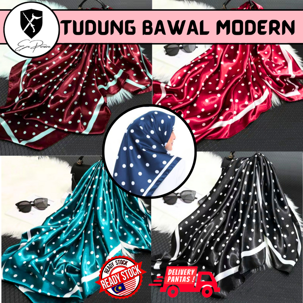 🔥MALAYSIA🔥 Tudung Bawal Satin Printed Design Viral - Bawal Bercorak ...
