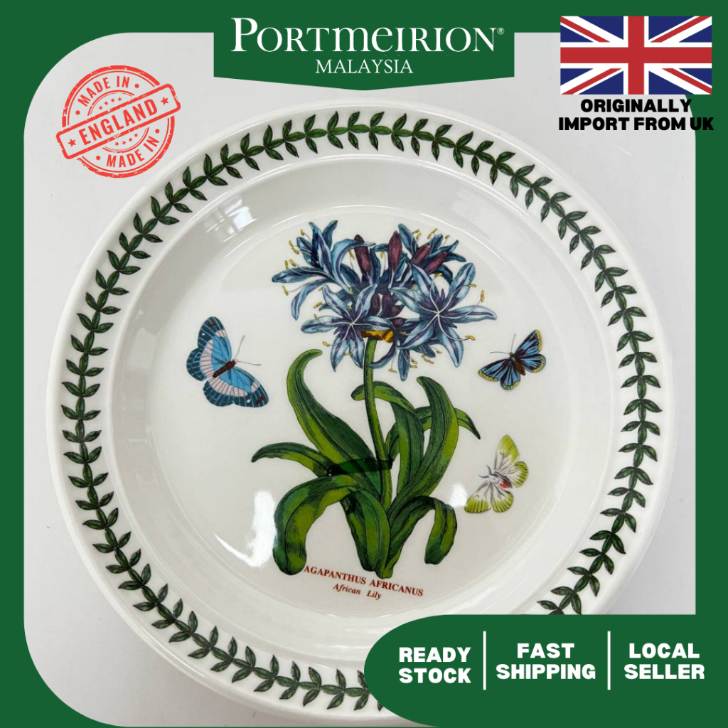 Seconds Portmeirion Botanic Garden 8 Inch Plate (ENG) | Shopee Malaysia