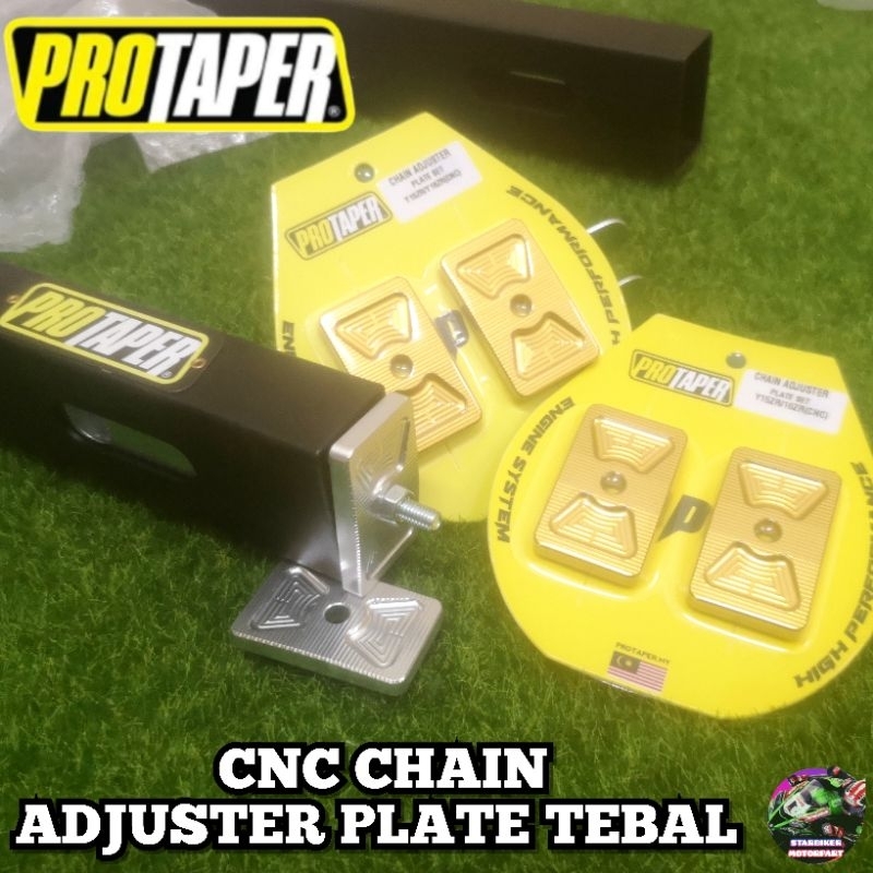 CHAIN ADJUSTER PLATE CNC PROTAPER SWING ARM Y15ZR RS150 | Shopee Malaysia