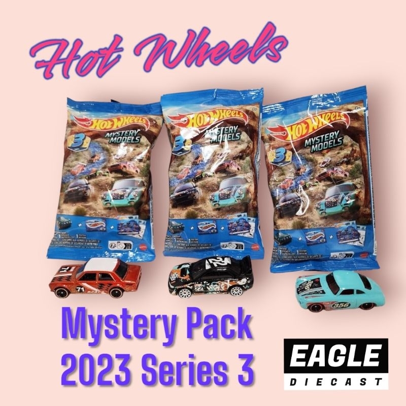 Hot Wheels Mystery Pack 2023 Series 3 [Datsun 510, Subaru 22B, Porsche] Seal NEW! HotWheels ...