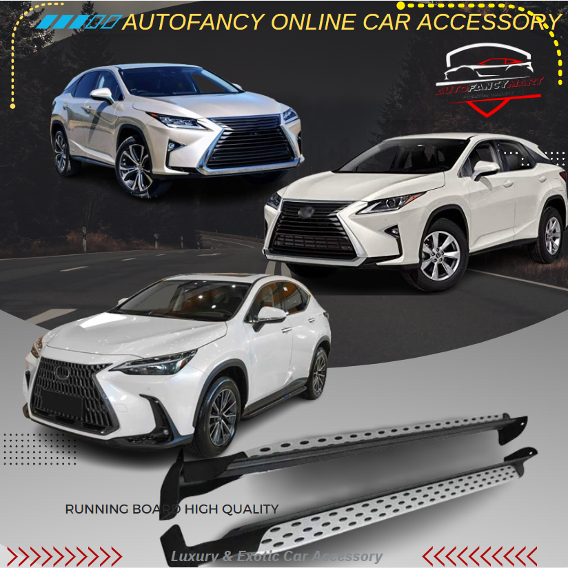 LEXUS NX200 NX250 NX300 RX200 RX250 RX350 WITH SKIRT SIDE STEP PEDAL ...