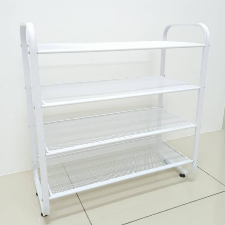 Foldable Shoe Rack Shoe Storage Rack Wooden Bamboo Steel Shoe Rack ...