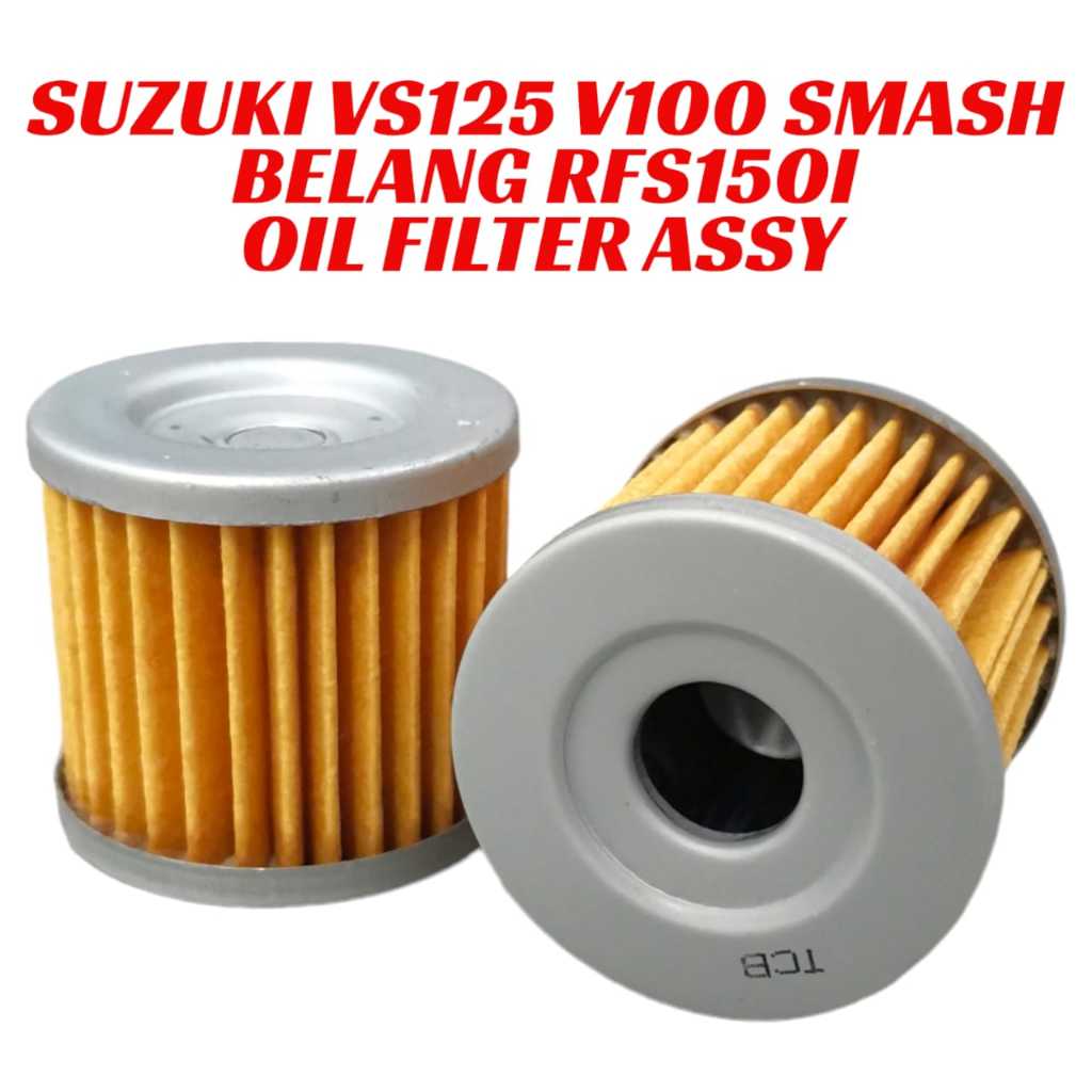 Suzuki VS125 V100 SMASH BELANG Benelli RFS150 Oil Filter Assy Penapis ...