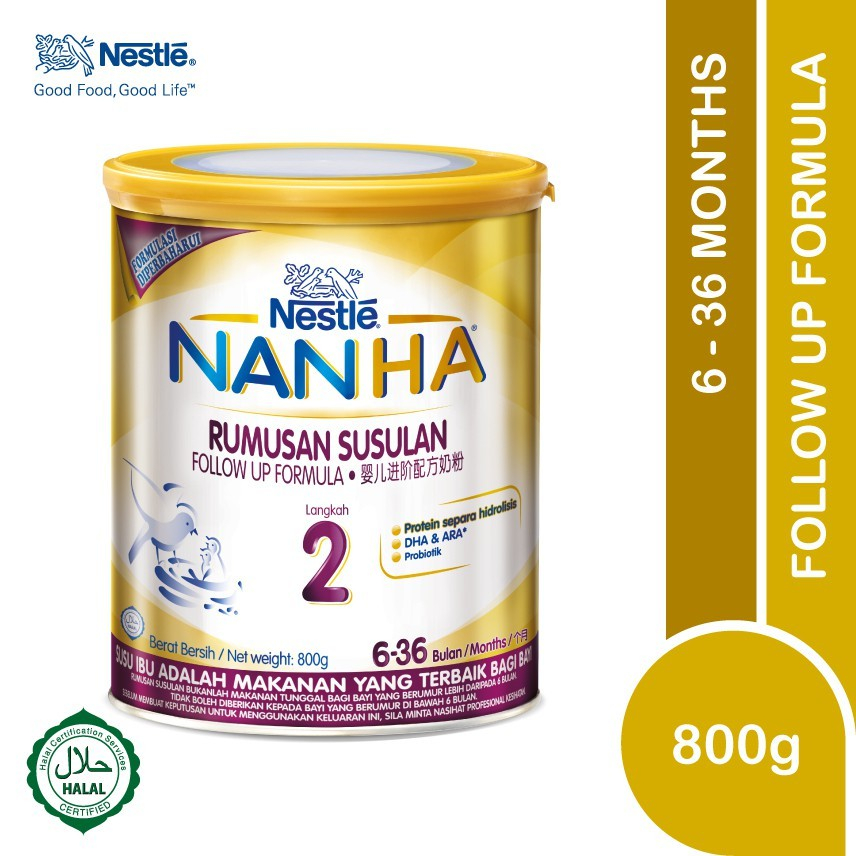Nestle Nan HA Stage 2 (800g) | Shopee Malaysia