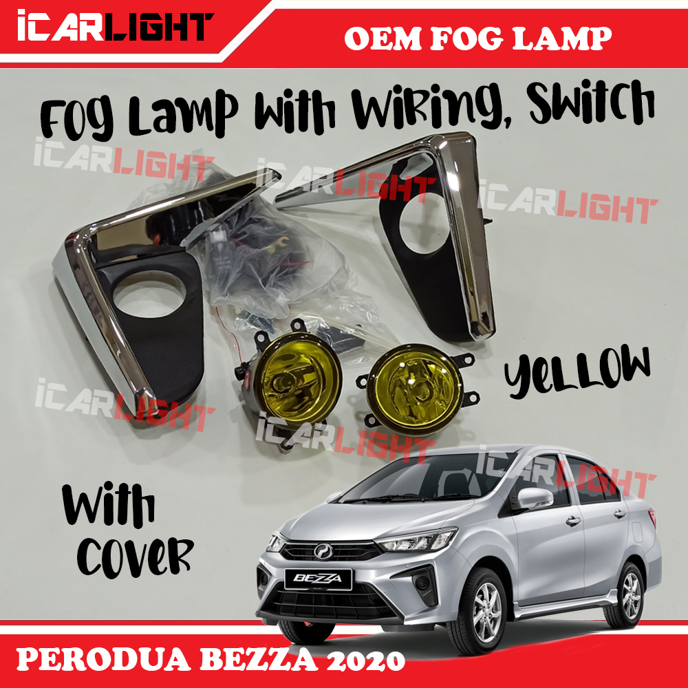 Perodua Bezza 2020 2021 2022 2023 Oem Fog Lamp High Quality Car Spot ...