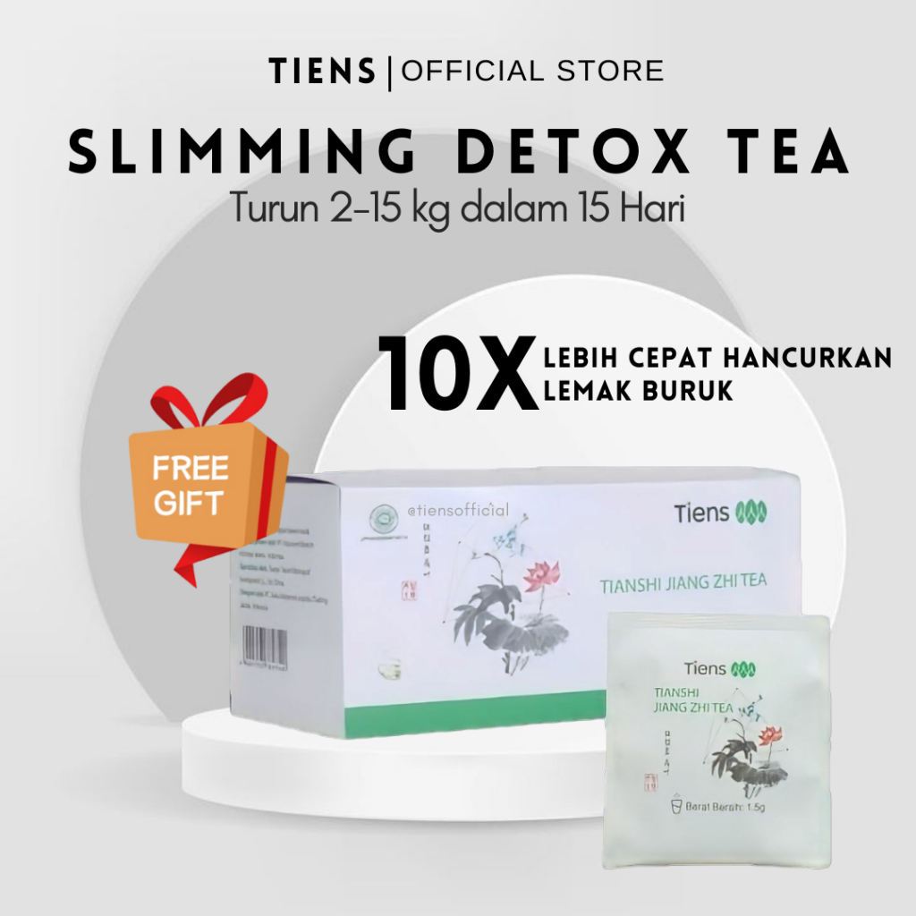1 BOX FULL 40 PEK JIANG ZHI TEA ANTILIP TEA UBAT KURUS TEH DETOX ...