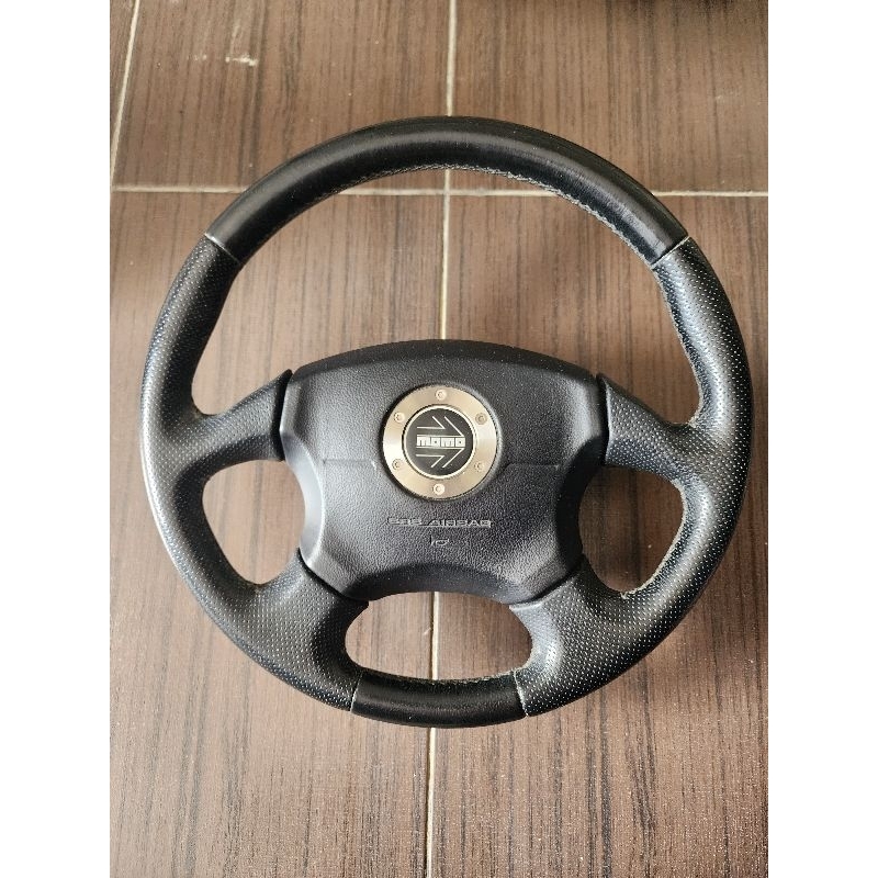 Steering Wheel 4 spoke Momo subaru Original Genuine MOMO made in ITALY ...
