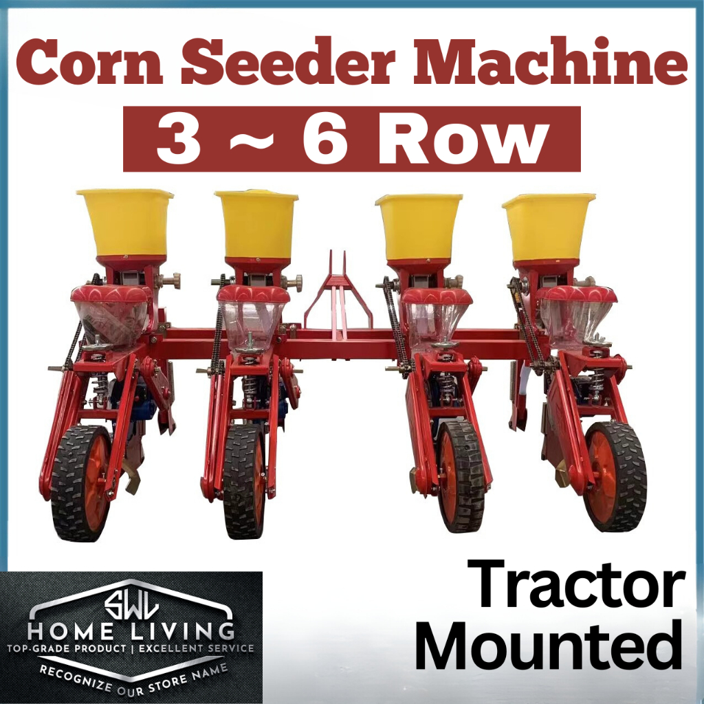 4 Row Automatic Corn Seeder Planter Machine Tractor Mounted Corn ...