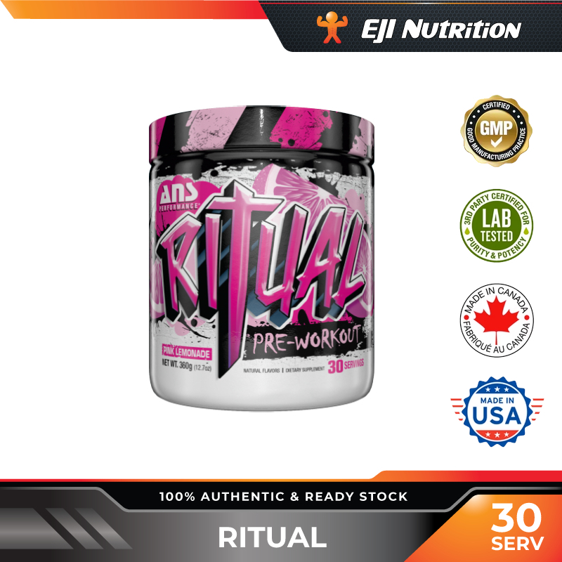 ANS Performance Ritual, 30 Servings - Energy, Per Workout, Gym | Shopee ...