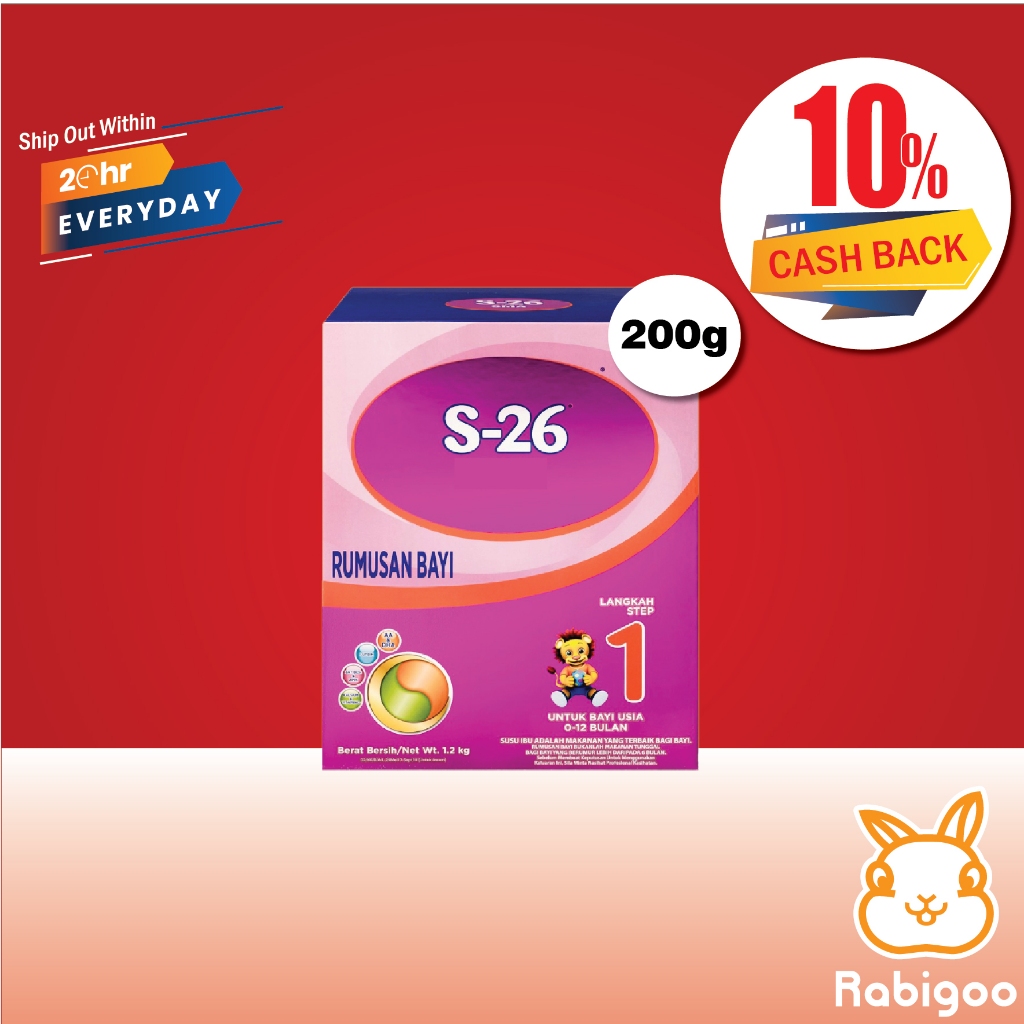 Wyeth S26 Step 1 200g (Milk Formula) / Infant Formula | Shopee Malaysia