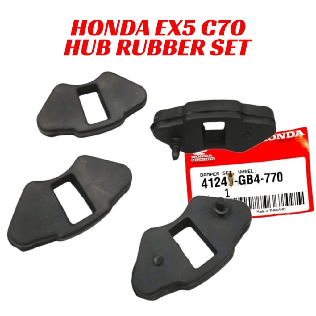 Ori Thailand Honda EX5 C70 Hub Rubber Set Getah Hub Rubber Set | Shopee ...