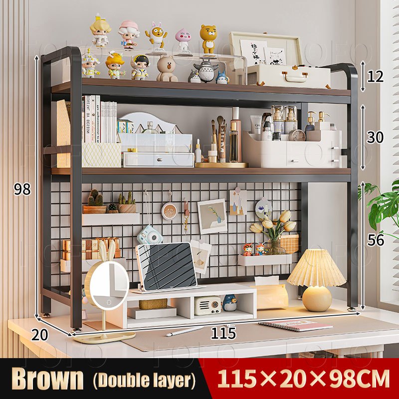 Desktop Rack Tabletop Organiser Multi-layer Shelf Tabletop Storage ...