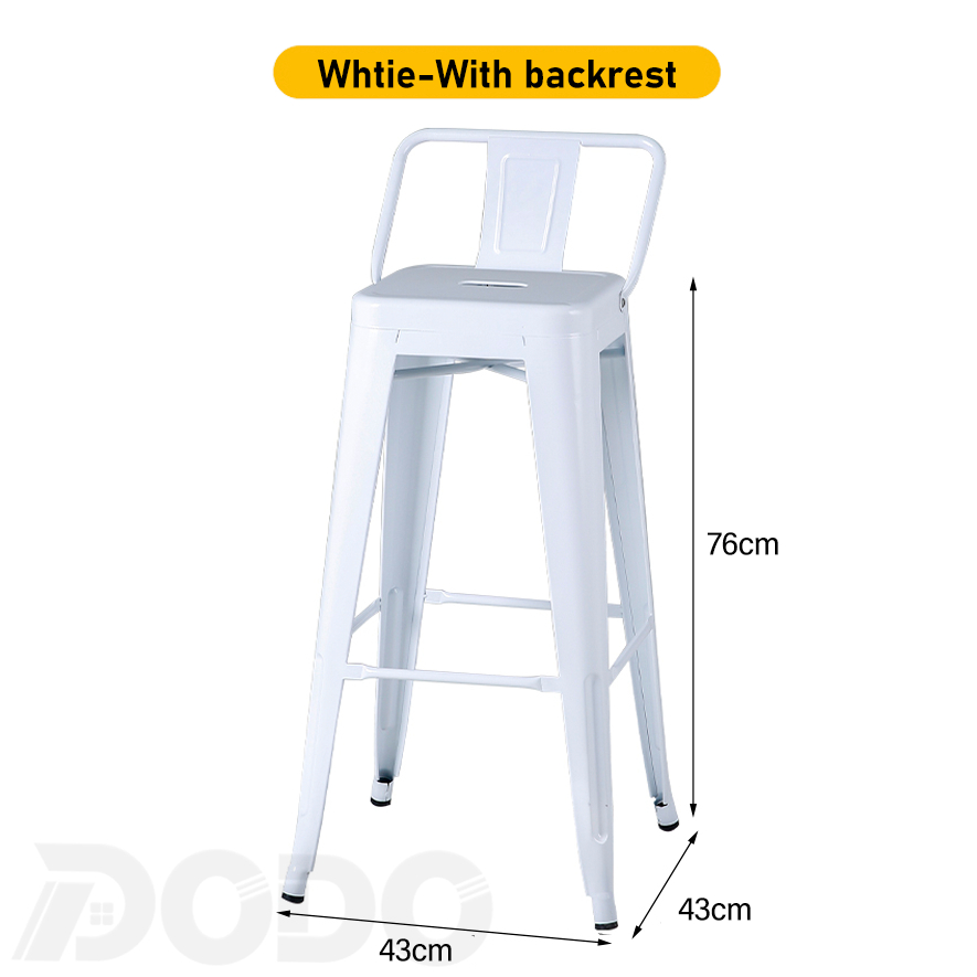 DO Metal High Chair Bar Stool Cafe Chair Dining Chair Kerusi Makan ...