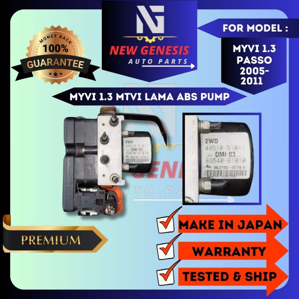 Perodua Myvi/PASSO 1.3 Abs Pump Japan (2005 - 2011) | Shopee Malaysia