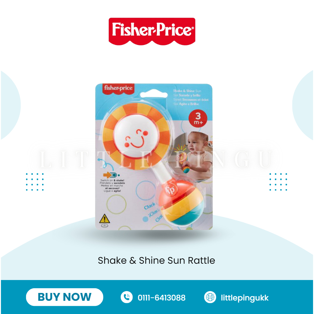 Fisher-Price Shake & Shine Sun Rattle | Shopee Malaysia