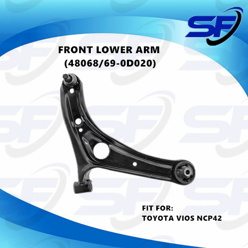 TOYOTA VIOS NCP42 2002-2007 FRONT LOWER ARM (48068/69-0D020) | Shopee Malaysia