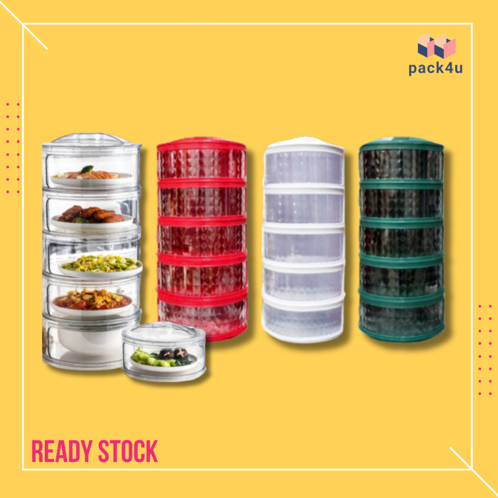 Insulated Food Storage Tudung Saji Viral Siap Pasang Rak Lauk Anti ...