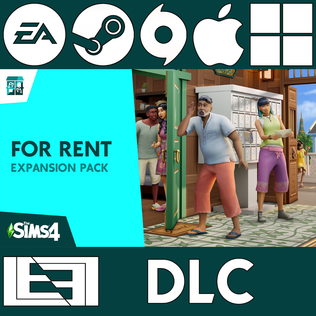 The Sims 4: For Rent Expansion Pack [Mac/Win][Online][EA/Steam/Epic ...
