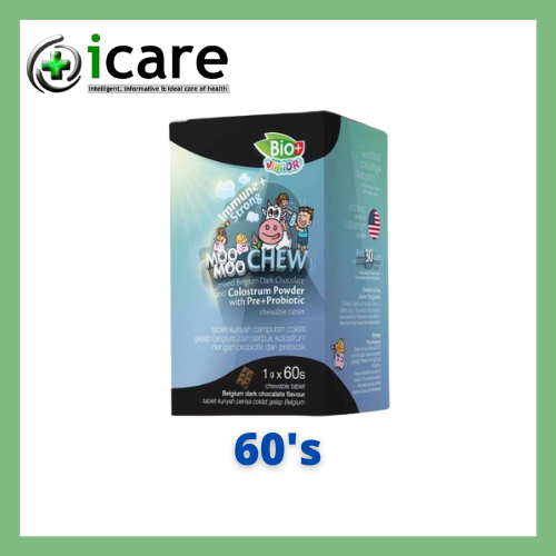 BIOPLUS JUNIOR MOO MOO CHEW CHEWABLE TABLET 60'S ( EXP DATE : 11/2025 ...