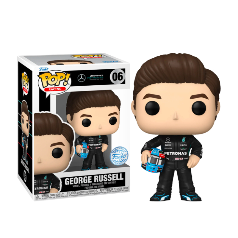 Funko POP Formula 1 - George Russell with Helmet | Shopee Malaysia