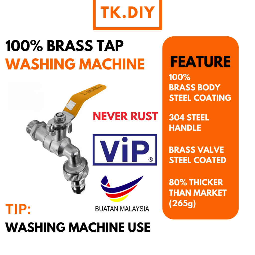 (1/2) SUS304 Stainless Steel Double Tap, Bibcock HEAVY DUTY BRASS ...