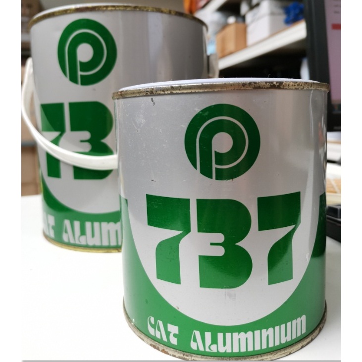 Ocean Cat Aluminium 737 1L 3.5L Aluminium Paint Cat Besi Pagar dan Kayu ...