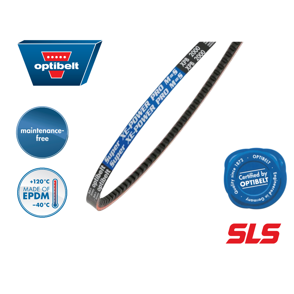 Optibelt XPZ 1180 Wedge Belt Cogged, Super XE-Power PRO Belt | Shopee ...