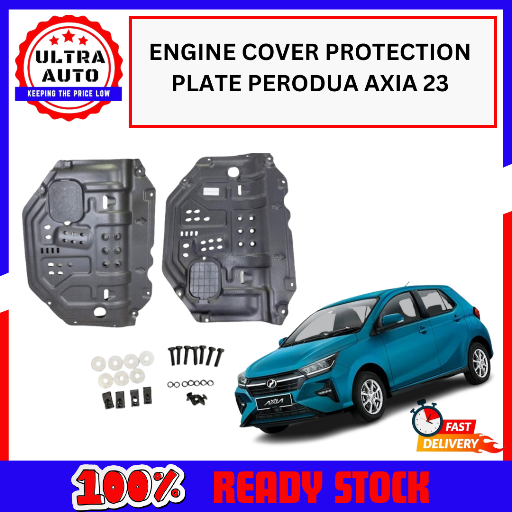 PERODUA AXIA 2023 ENGINE LOWER UNDER COVER PROTECTION SKID PLATE CAR ...