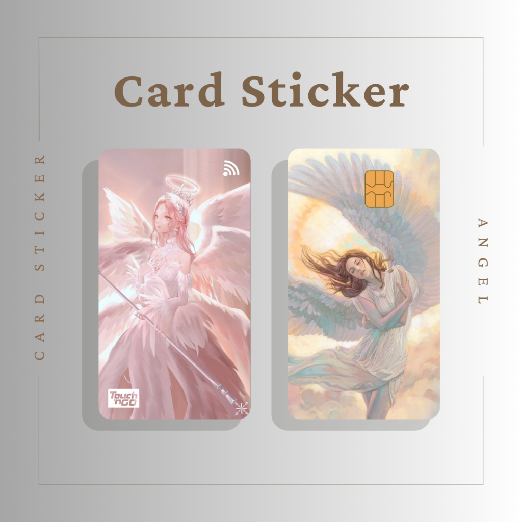 ANGEL CARD STICKER - TNG CARD / NFC CARD / ATM CARD / ACCESS CARD ...