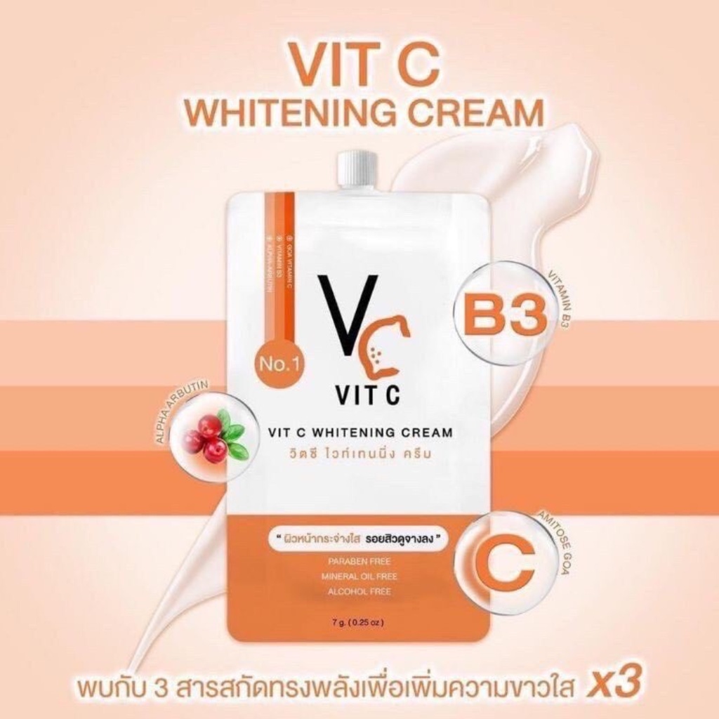 🔥VIT C WHITENING CREAM🔥 | Shopee Malaysia