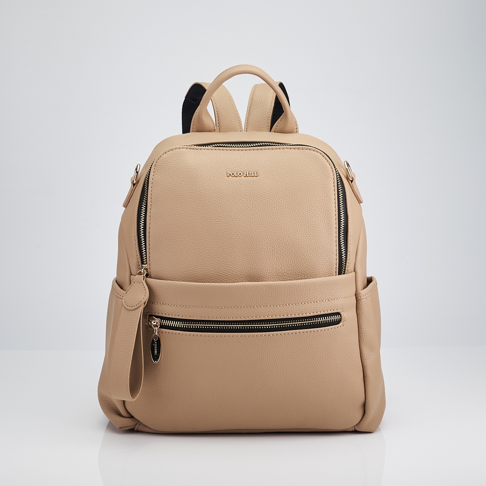 POLO HILL Ladies Raina Roamer Backpack PHB-HB2143 - (Black/Khaki/Red ...