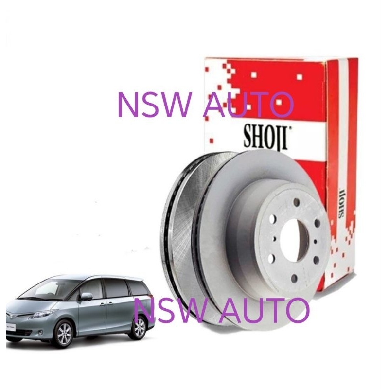 Toyota Estima ACR50 disc rotor standard Shoji Japan | Shopee Malaysia